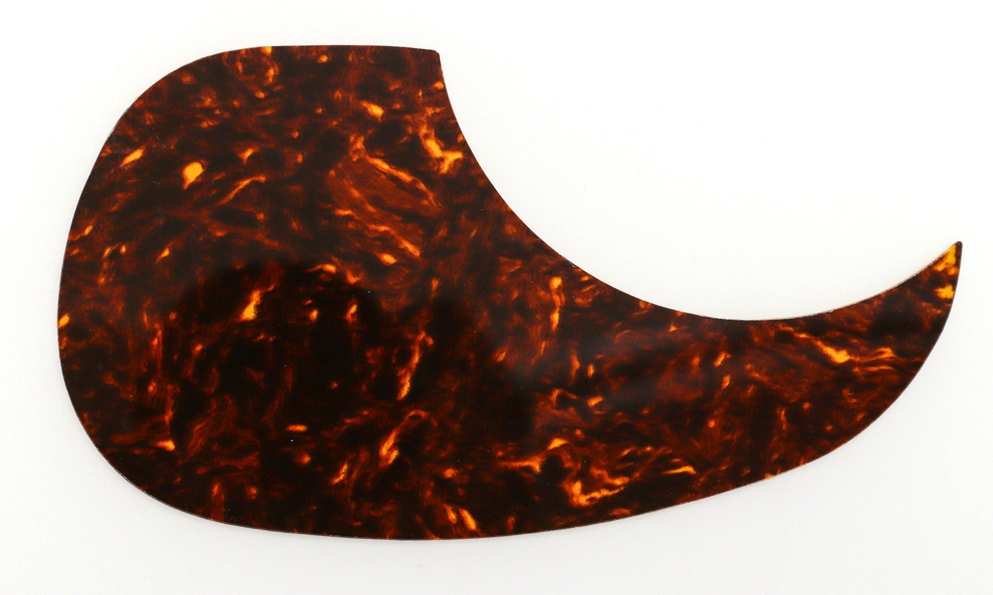 Acoustic Guitar Pickguard, Vinyl self-adhesive Teardrop - Tortoise (Li ...
